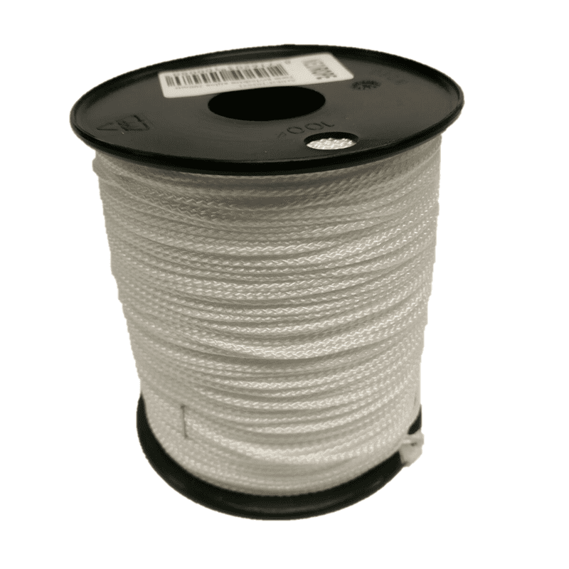 Touw wit 100cm / dikte 2mm | TOP kwaliteit INFRA-TOOLS.NL